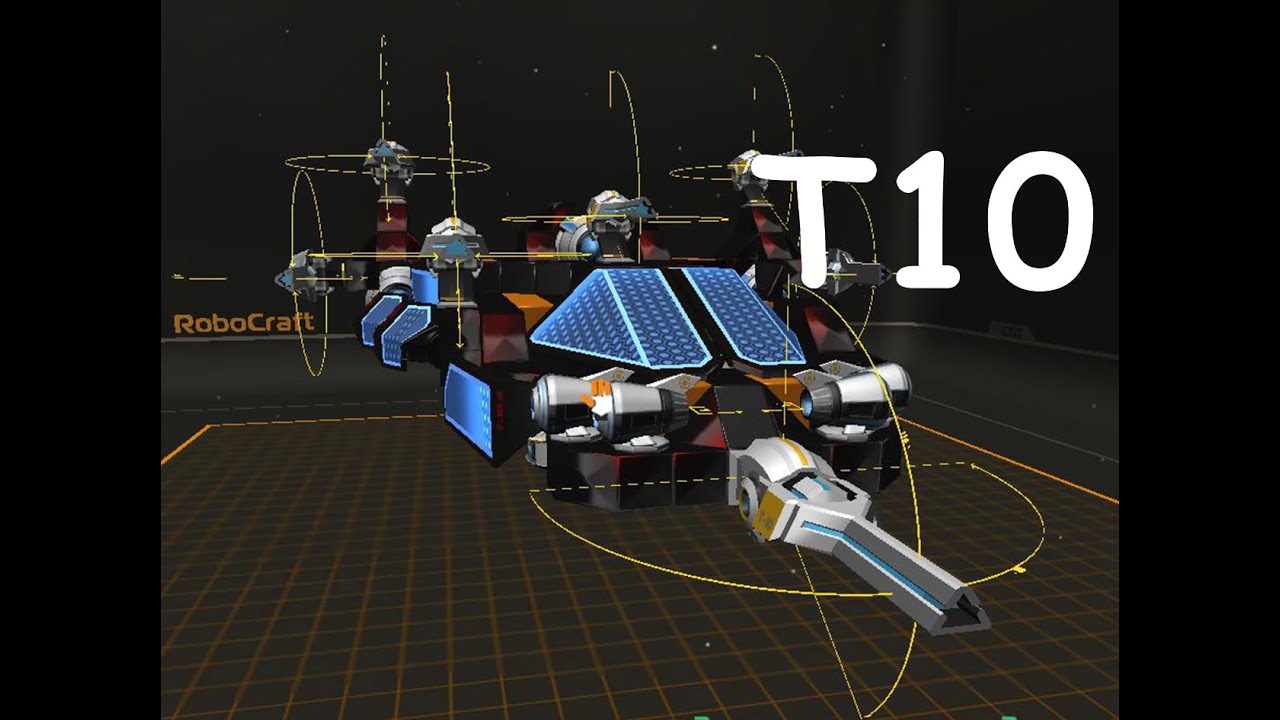 Robocraft- Razor [T10] MEGABOT DESTROYER [US Version] - YouTube