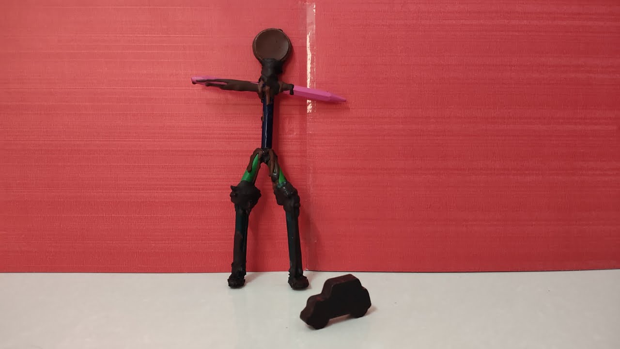 Can I make a stickman using crayons? - YouTube