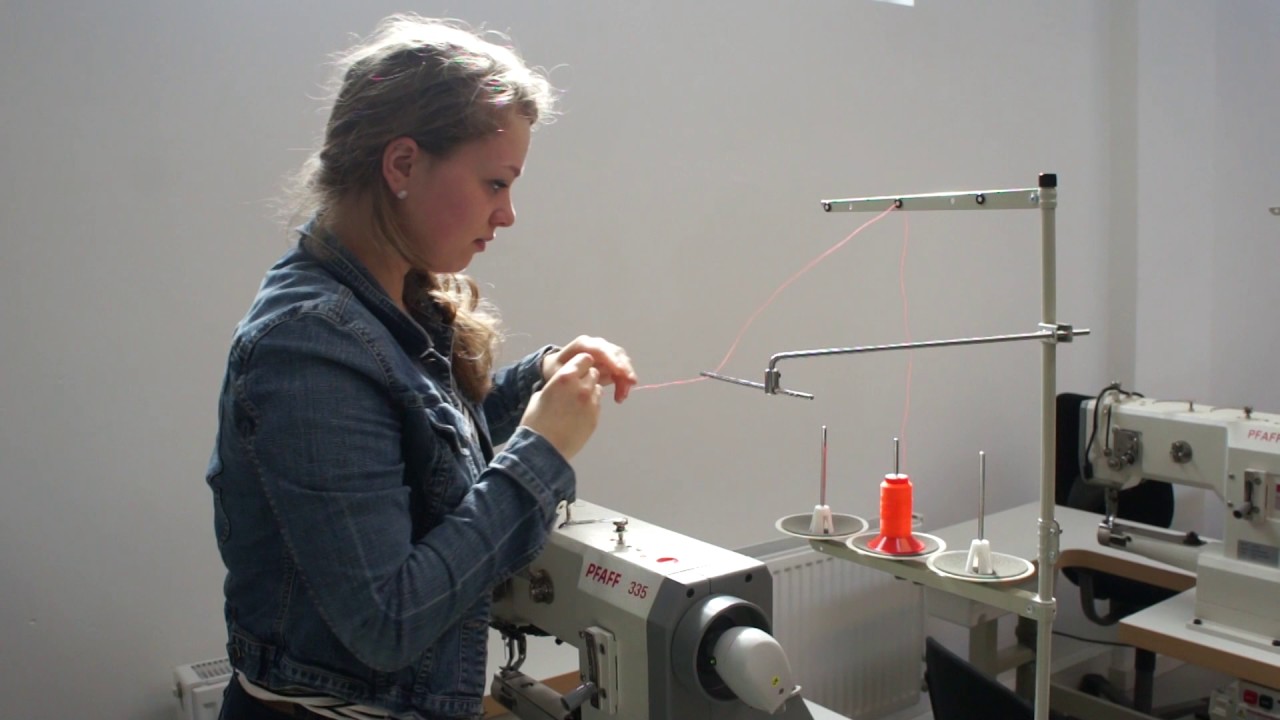 Winding a reel - YouTube