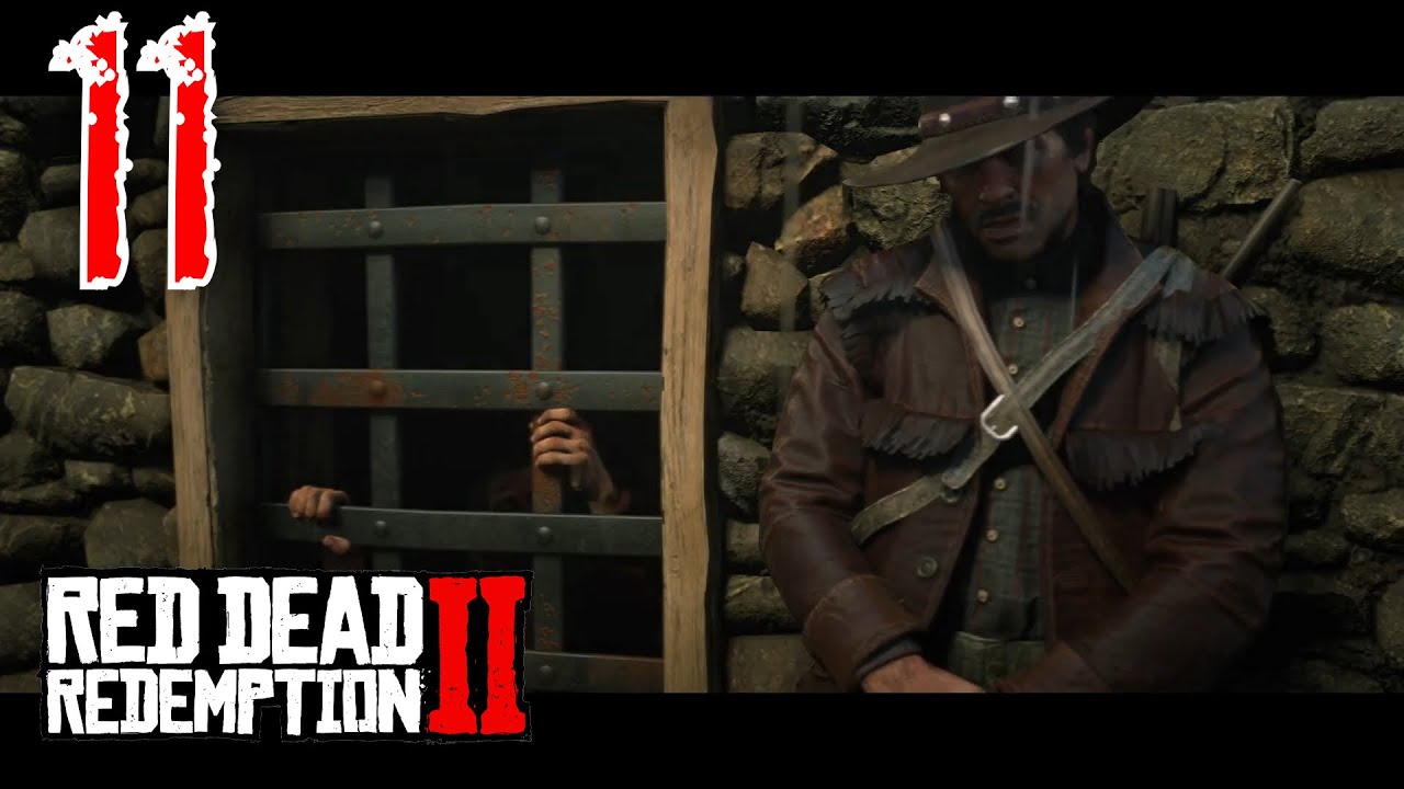 Red Dead Redemption 2 - Episode 11 - Jail Break! - YouTube
