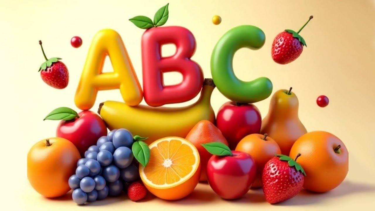 ABC Fruits for Kids –Learn the Alphabet with Fun Fruits!ABCผลไม้แสนสนุก ...