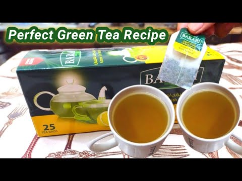 Green Tea Recipe |how to make Tea Bag Tea |Lipton Green Tea for Weigh loss|Fat burning slimming ...