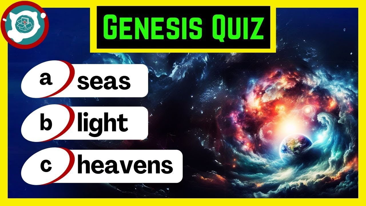 Bible Quiz | 34 Genesis Questions to Test Your Bible Knowledge! - YouTube