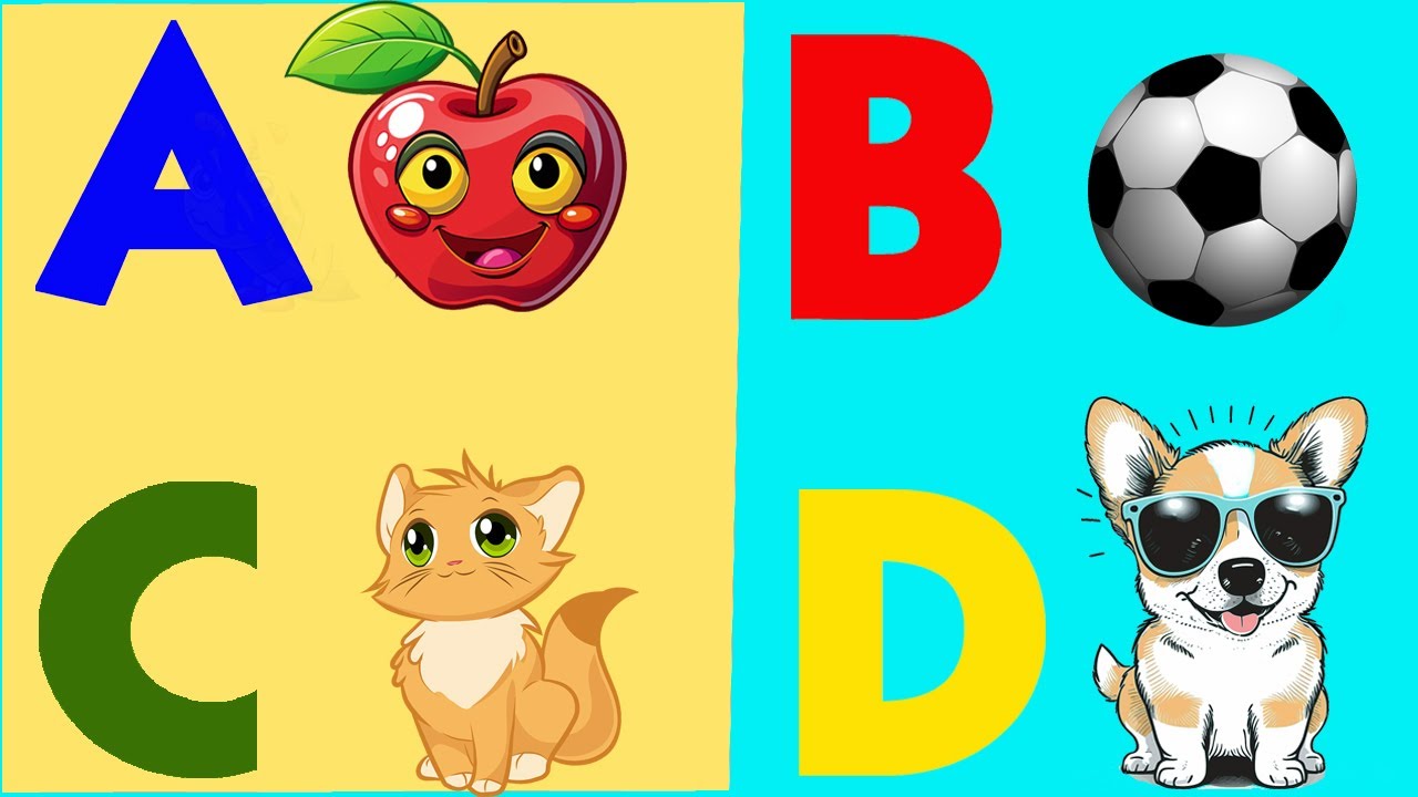 ABC musical song। ABC alphabet English song । Educational video for ...