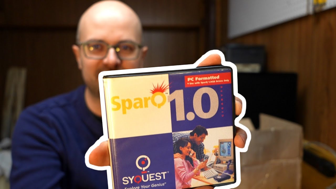 Recovering data from SyQuest SparQ disks! - YouTube