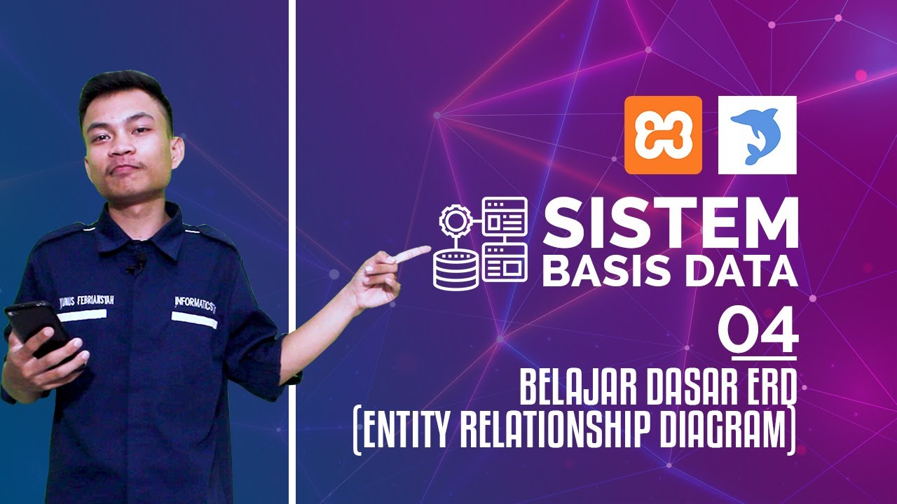 #4 Belajar Dasar ERD (Entity Relationship Diagram) | SISTEM BASIS DATA - YouTube