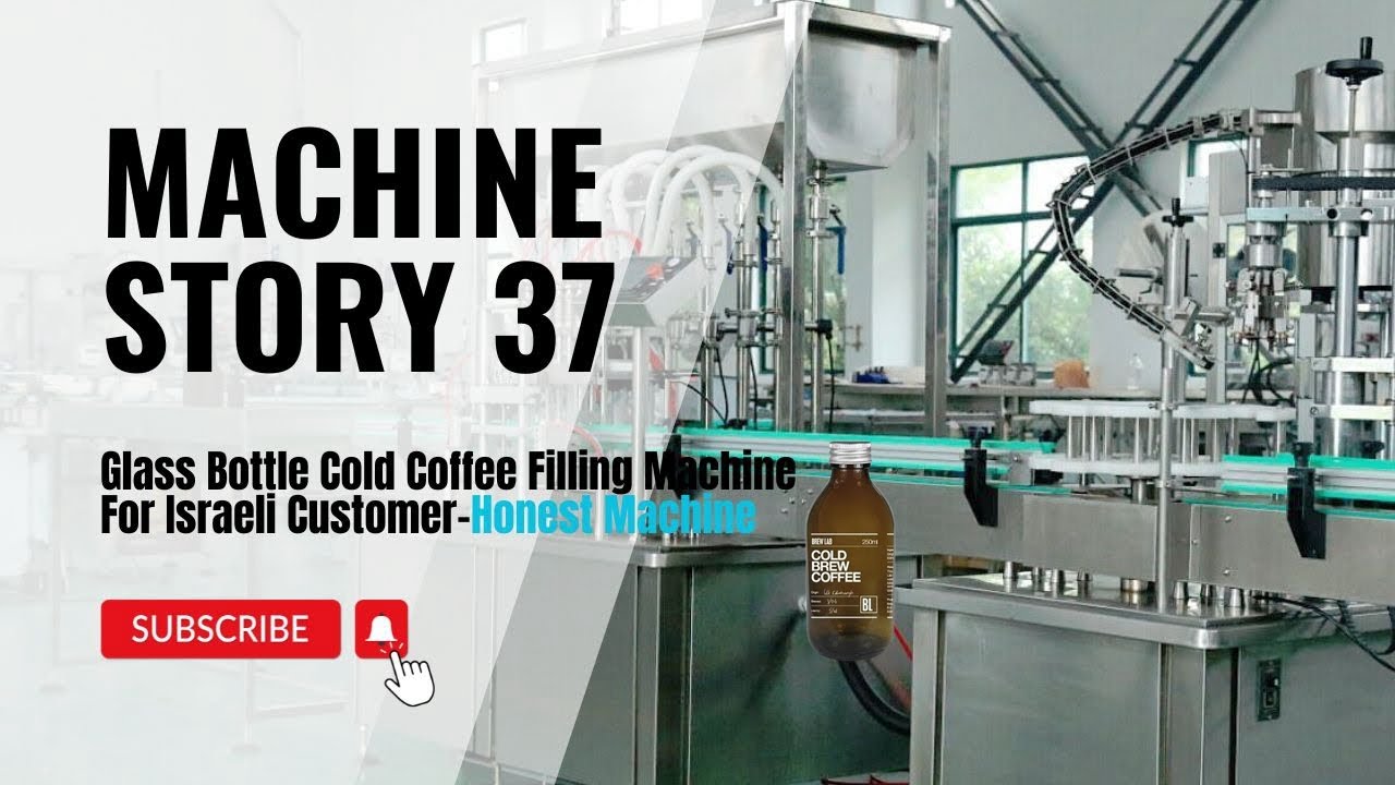 Iced Elegance: Upgrade Packaging with Our Cold Coffee Filling Machine ...