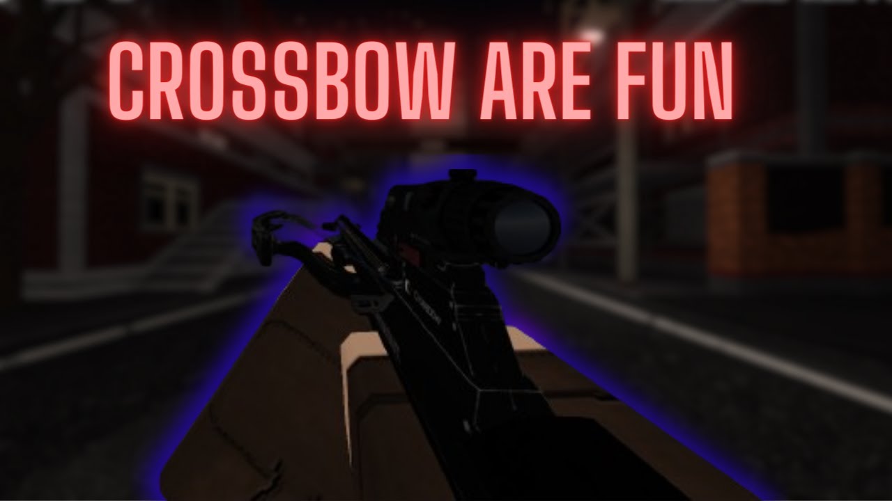Roblox Blackout Crossbow are fun - YouTube