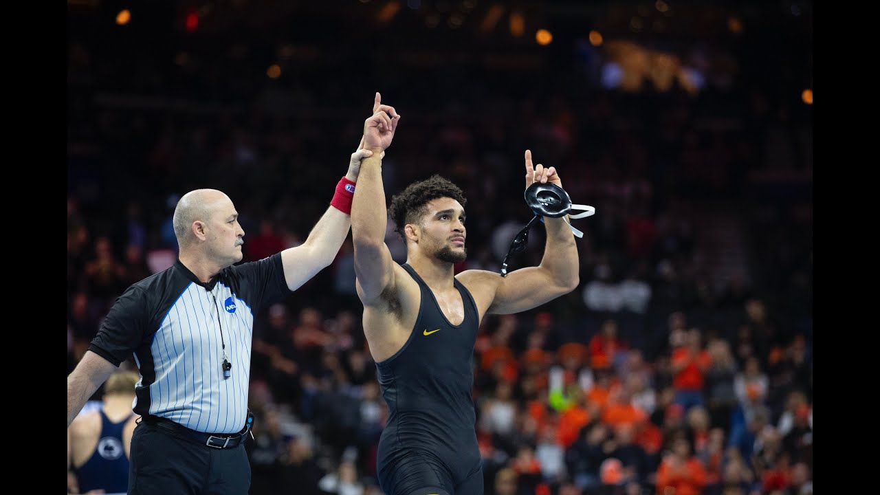 DITV Sports: Stephen Buchanan II Wins First NCAA Championship for Iowa ...