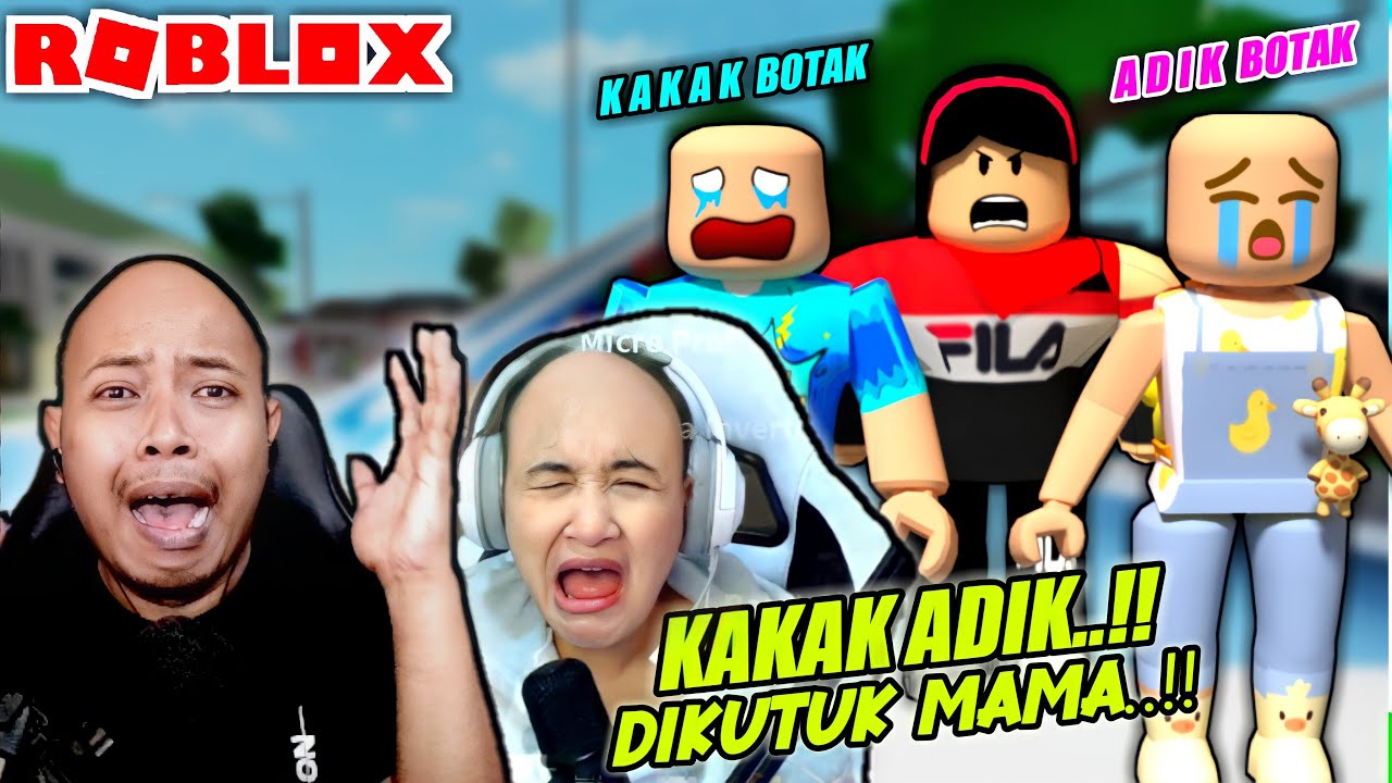 AKU DAN ADIKU DIKUTUK MAMA JADI BOTAK DI ROBLOX ft @Shasyaalala - YouTube