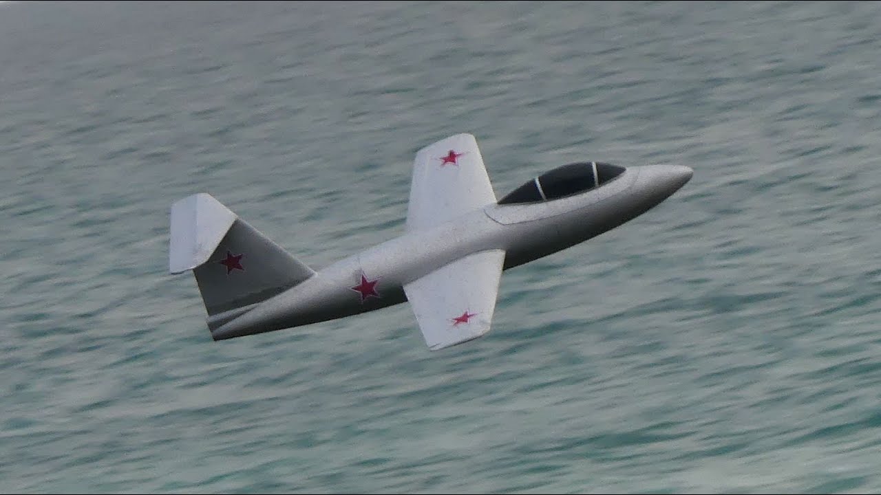 3d-printed original design MiG I-270 slope soarer maiden flight - YouTube