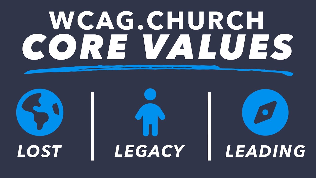 WCAG Core Values 2024 - The Leading - YouTube