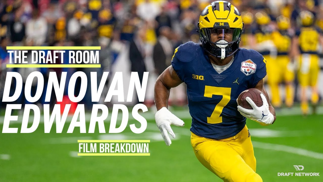 Donovan Edwards Film Breakdown | The Draft Room - YouTube