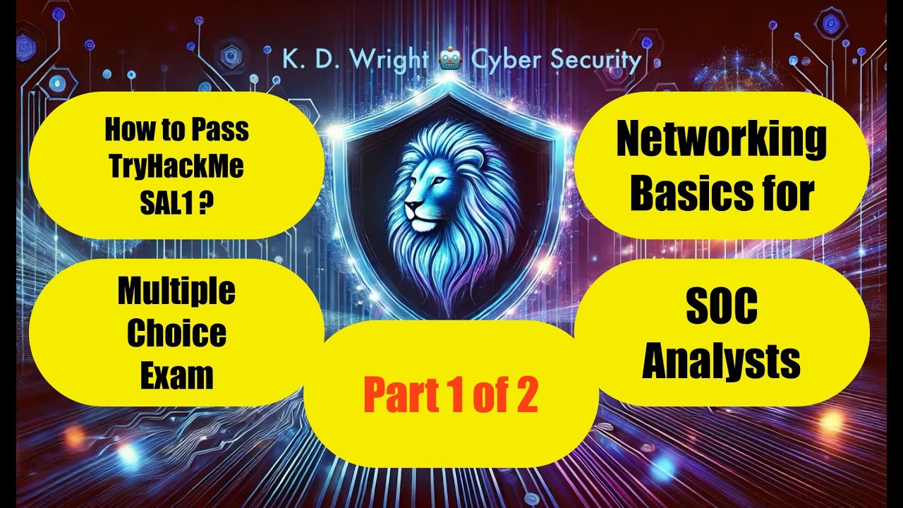 Networking Basics for SOC Analysts - Part 1 - How to Pass TryHackMe ...