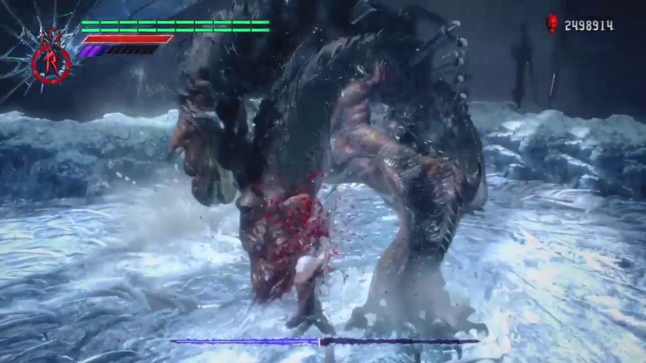 Devil may cry 5 | Mission 16-Dante| BOSS devil hunter | No damage ...