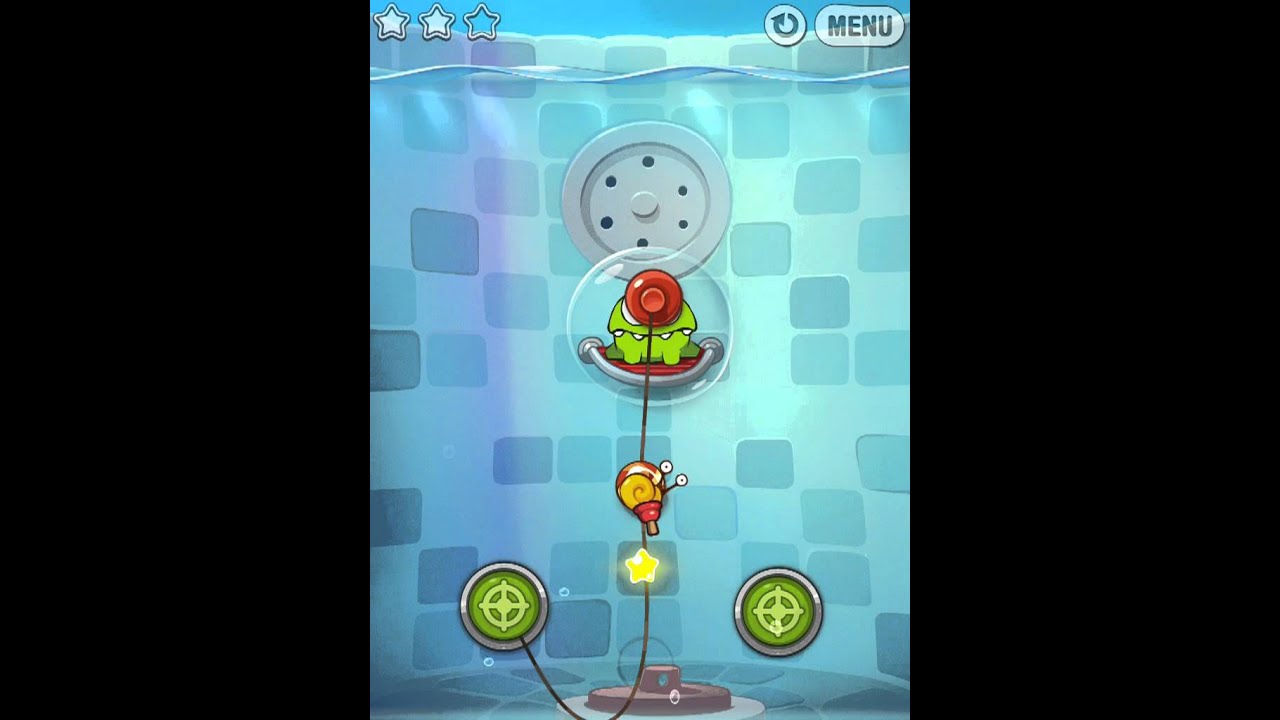 Cut the Rope Experiments 5-24 Walkthrough Bath Time iPad Pre 1.2.1 ...