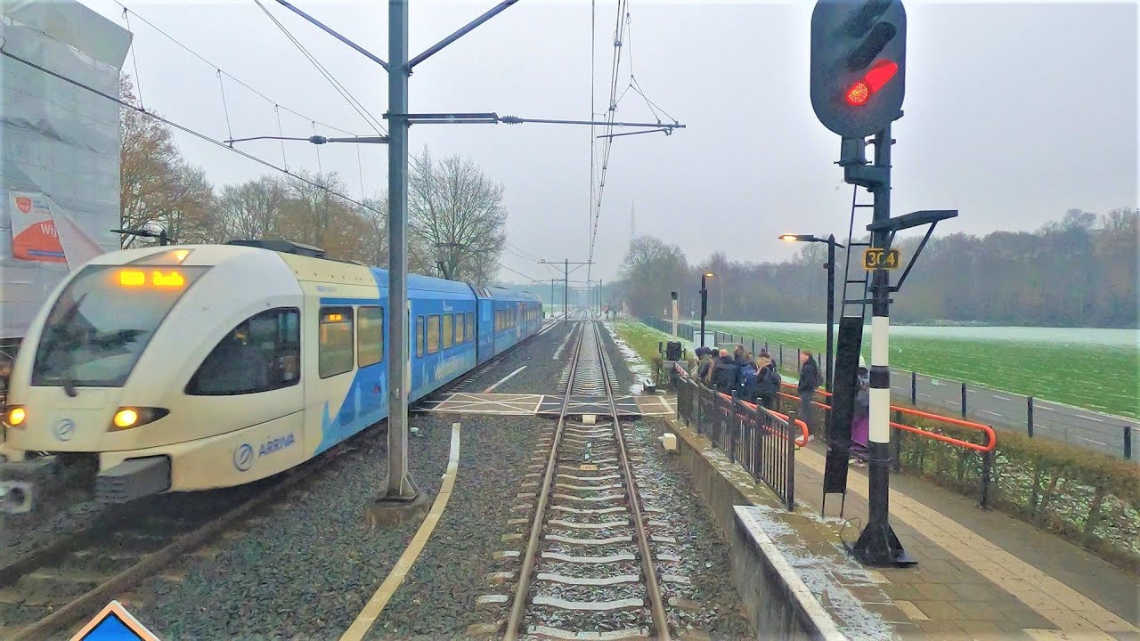 4K Cabinerit Zwolle - Emmen (stoptrein) 16-12-2022 - YouTube