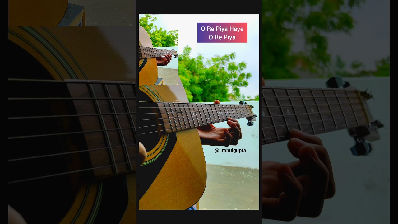 O Re Piya|Rahat Fateh Ali Khan|Guitar Tabs & Chords|Tabs In Description ...