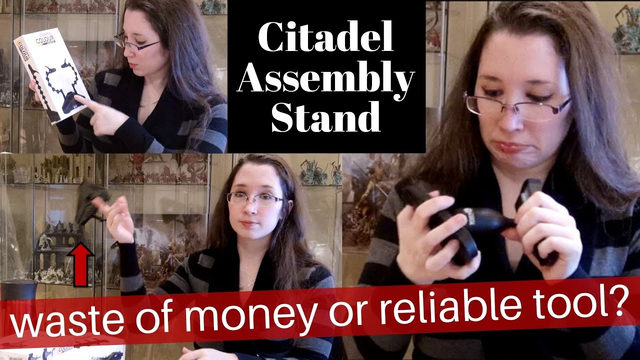 New Citadel Miniature Assembly Stand - Fad or Tool? - YouTube