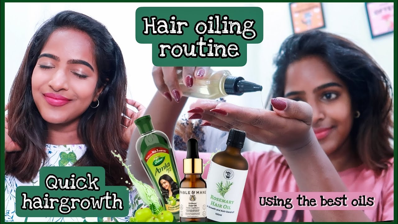 Detailed Hair Oiling Routine For Quick Hairgrowth,Controll Hairfall ...