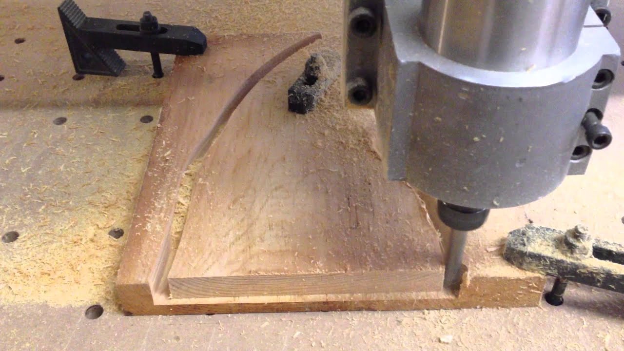 DIY CNC Router Rocking horse head - YouTube