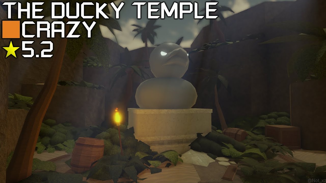 Roblox: FE2 Community Maps - The Ducky Temple (Bottom-Low Crazy) - YouTube