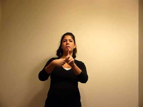 ASL: Next month חודש הבא - YouTube
