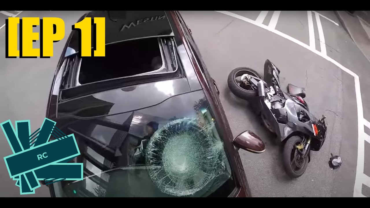 Crazy MOTORCYCLE Crashes, Fails, ANGRY drivers & Road rage - [EP 1 ...