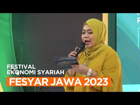 Kiki Purwitasari NgeMC FESYAR Jawa 2023 di Grand Atrium Pakuwon Mall Surabaya