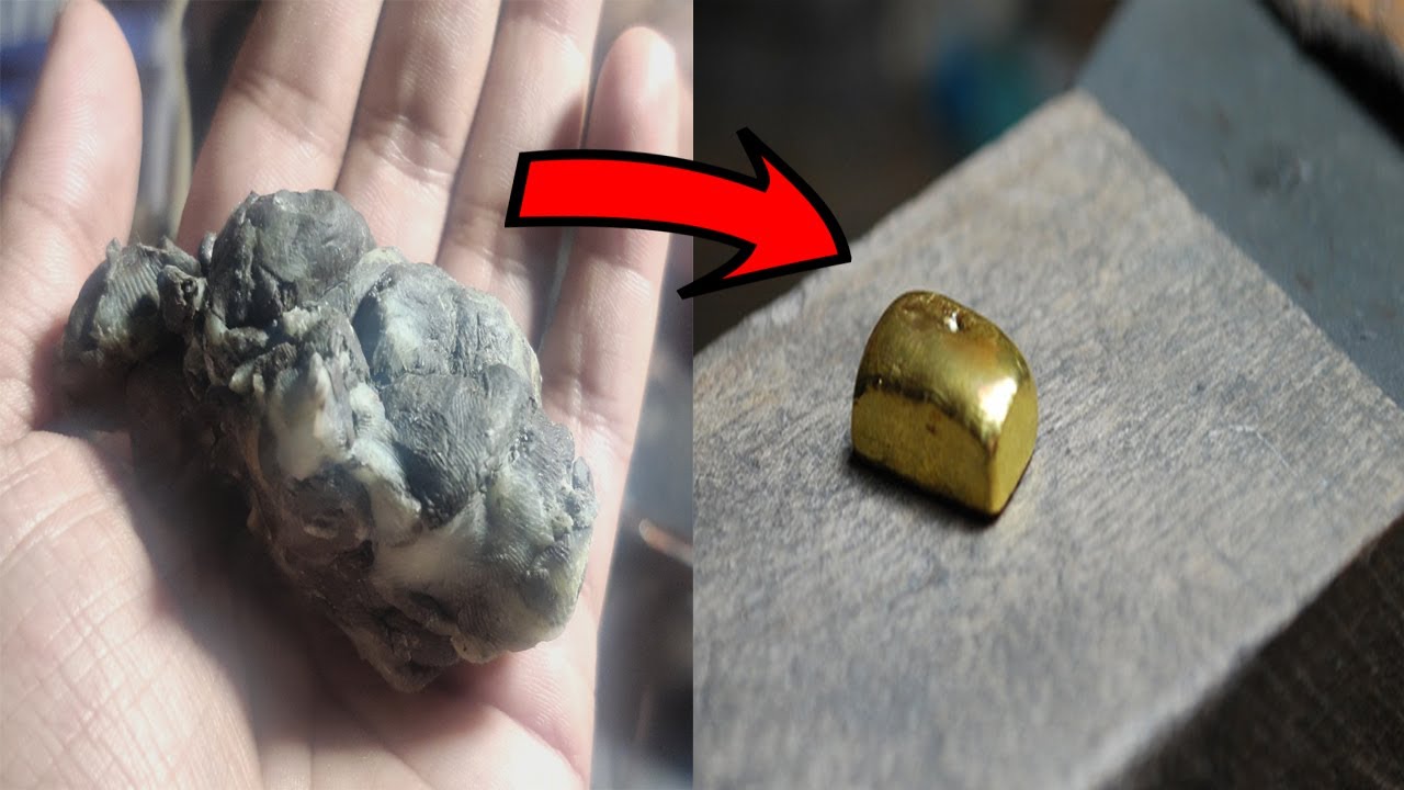 Recover Gold From Wax (Recover from Dust/Scrap) - YouTube