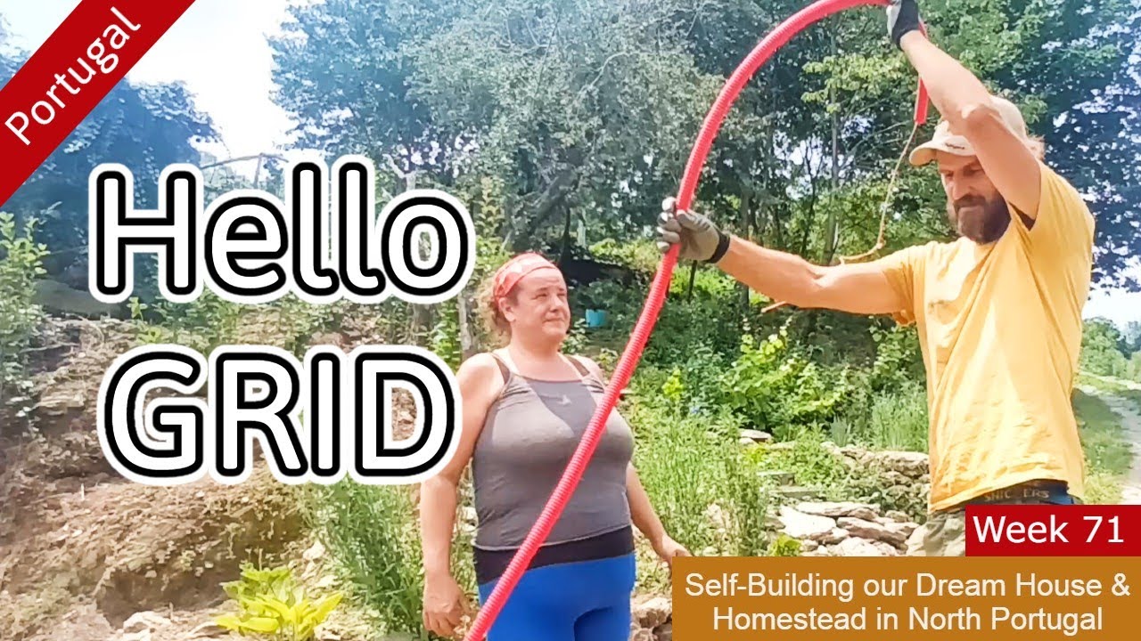 Our Homestead Grid connection - Trenching & Cable Pulling - Huge Push ...