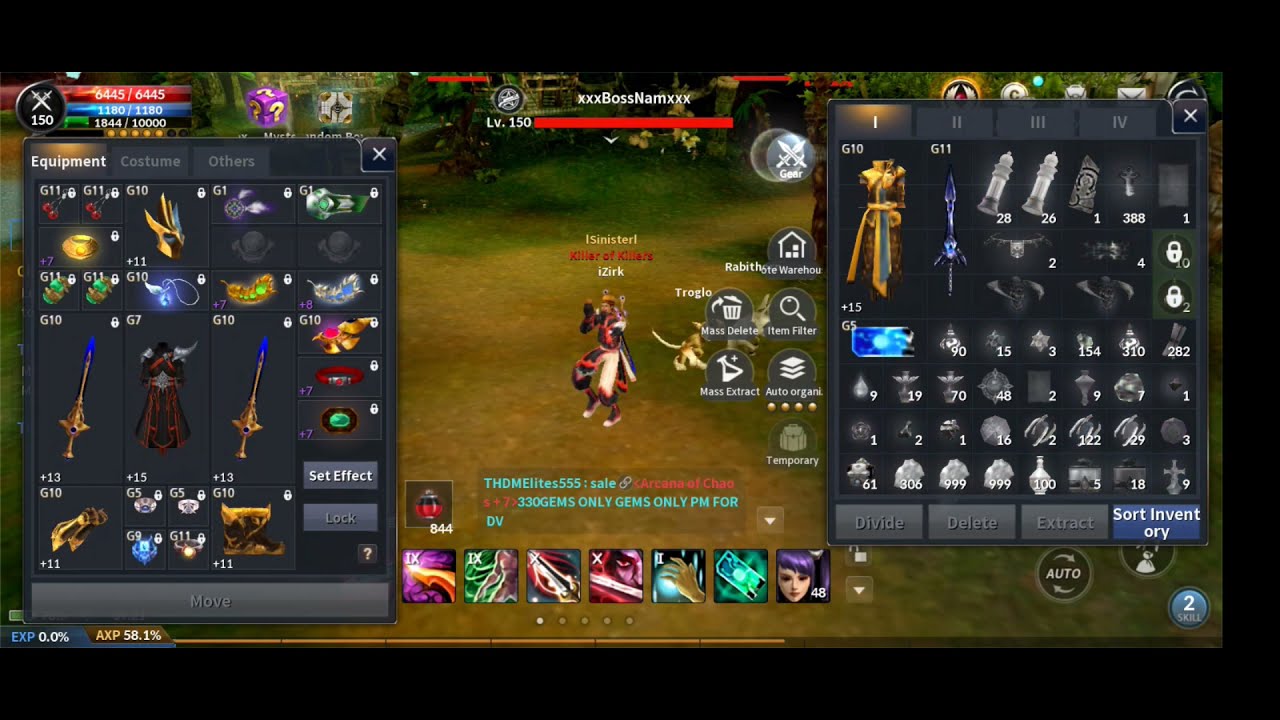 Cabal Mobile Ph Vn | Bladder Build Stats and Set - YouTube