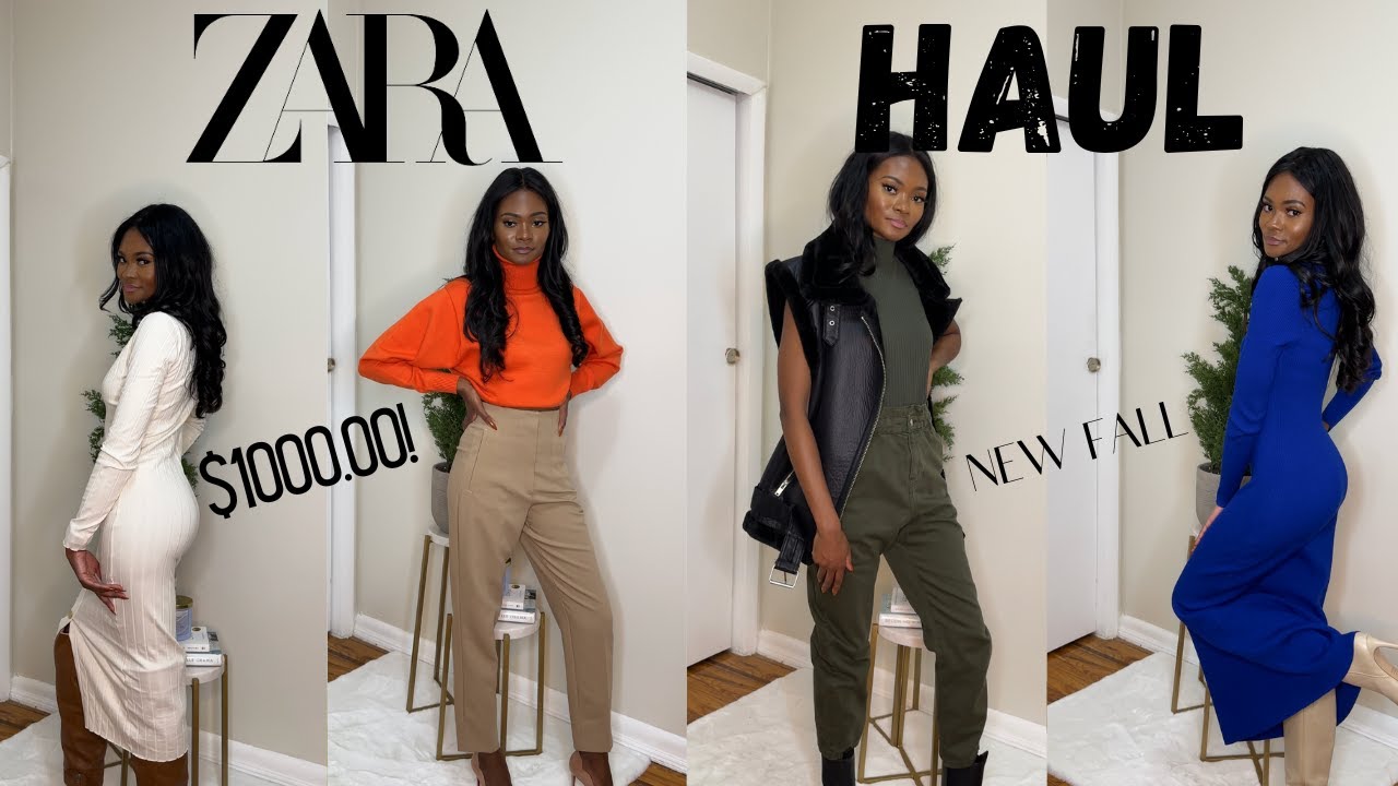 ZARA NEW COLLECTION 2022 | MASSIVE TRY ON ZARA HAUL | FALL FASHION ...