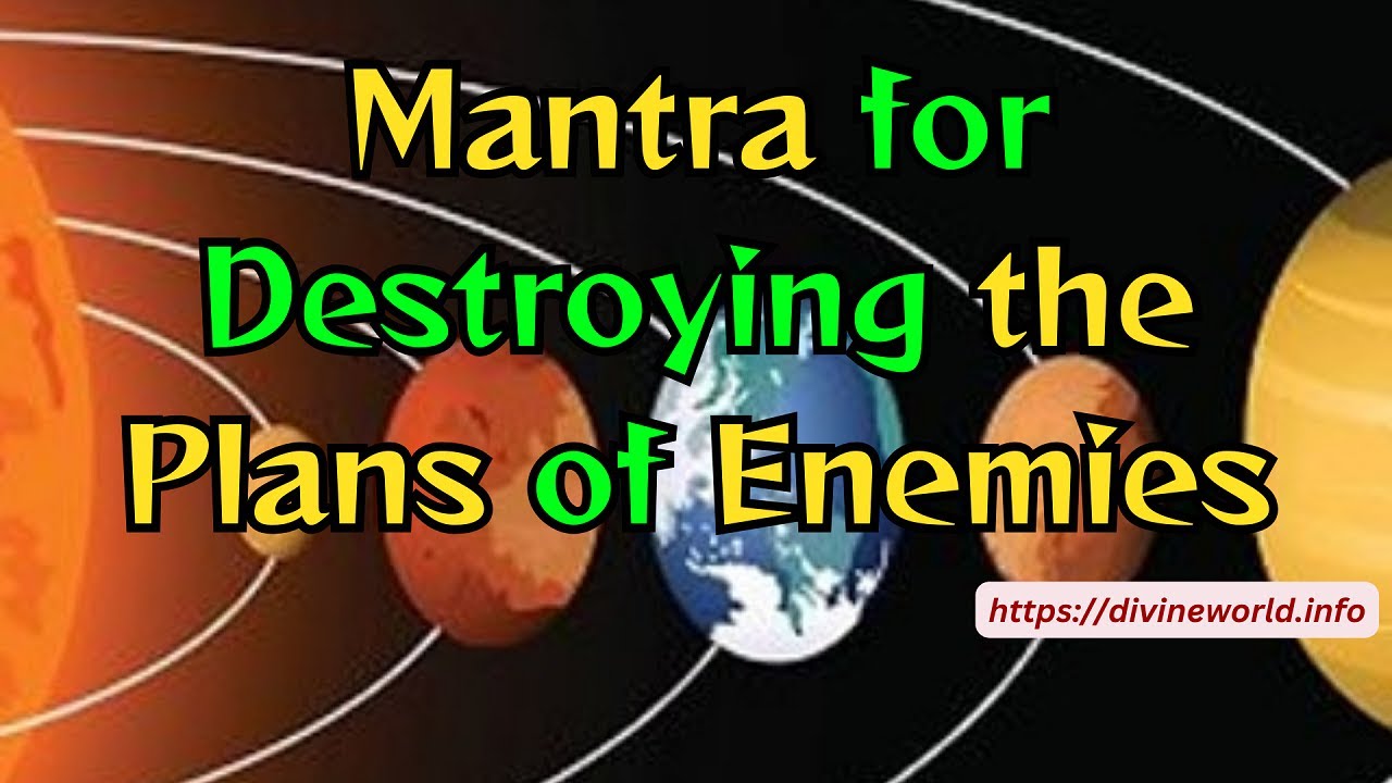 Mantra for Destroying the Plans of Enemies - YouTube