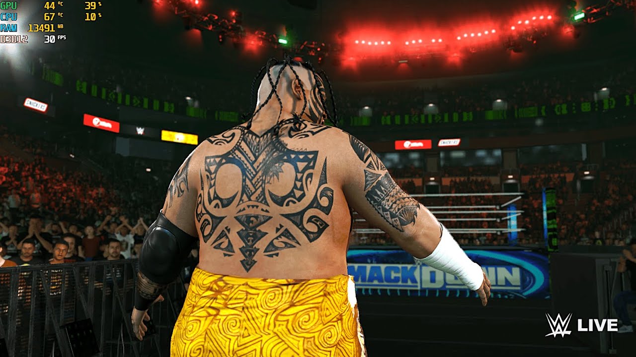 Umaga Vs. Rikishi - Full Match Highlights Wwe 2k24 - YouTube