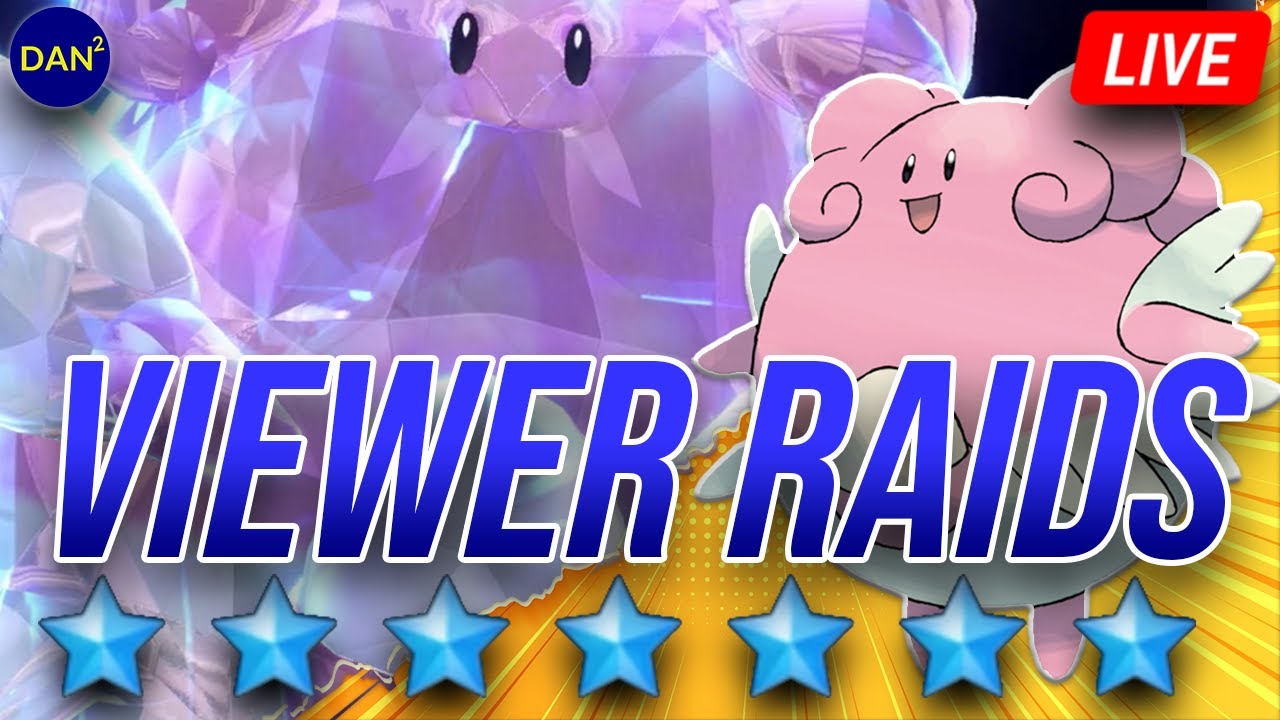 Farming Tera Shards and XP Candies in Blissey Raids LIVE with Viewers ...
