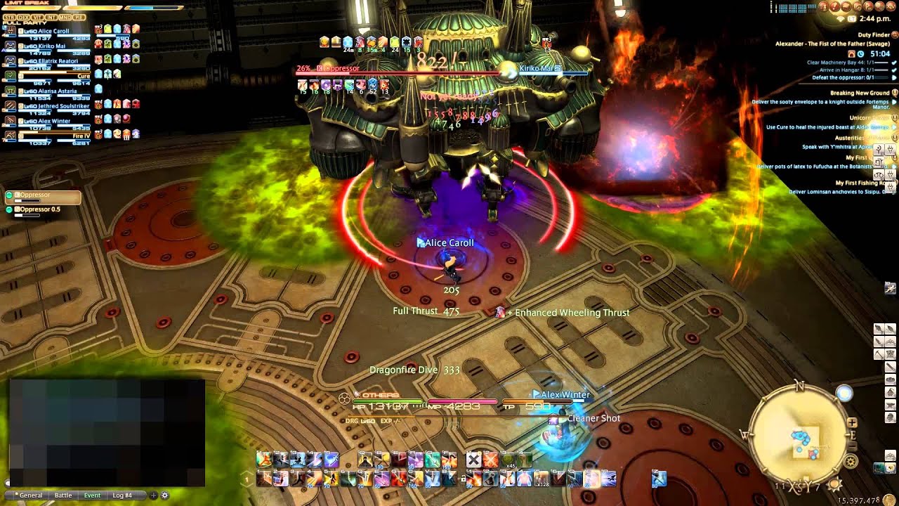 [FFXIV] Alexander Savage - Oppressor (The Fists of the Father) - YouTube