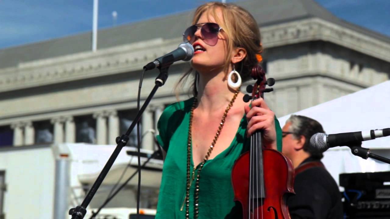 Lucia & Her Rockin Irish Band perform 'Rock of Ages' on St. Patricks ...