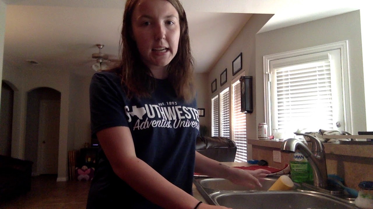 Visual Aid Speech: Washing Dishes - YouTube