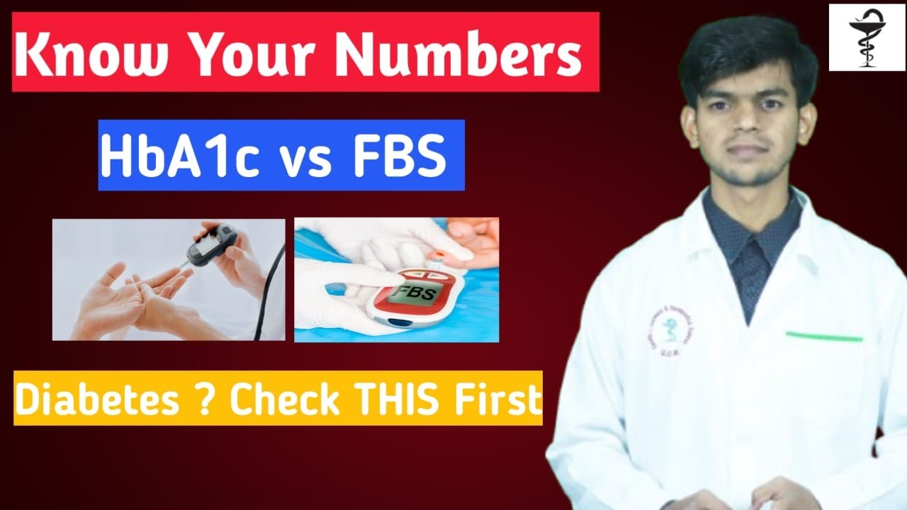 HbA1c and FBS Explained Prevent Diabetes Complication | Normal ...