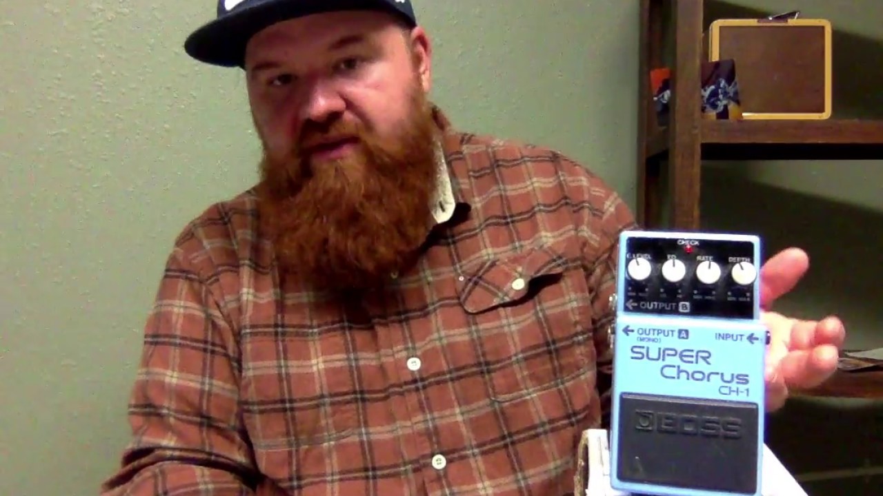 Gear Thoughts: Boss SH-1 Super Chorus - YouTube