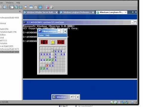 Windows Longhorn Professional Build 4008 - YouTube