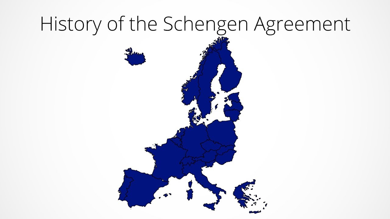 History of the Schengen Agreement: Every Year (1985-2017) - YouTube