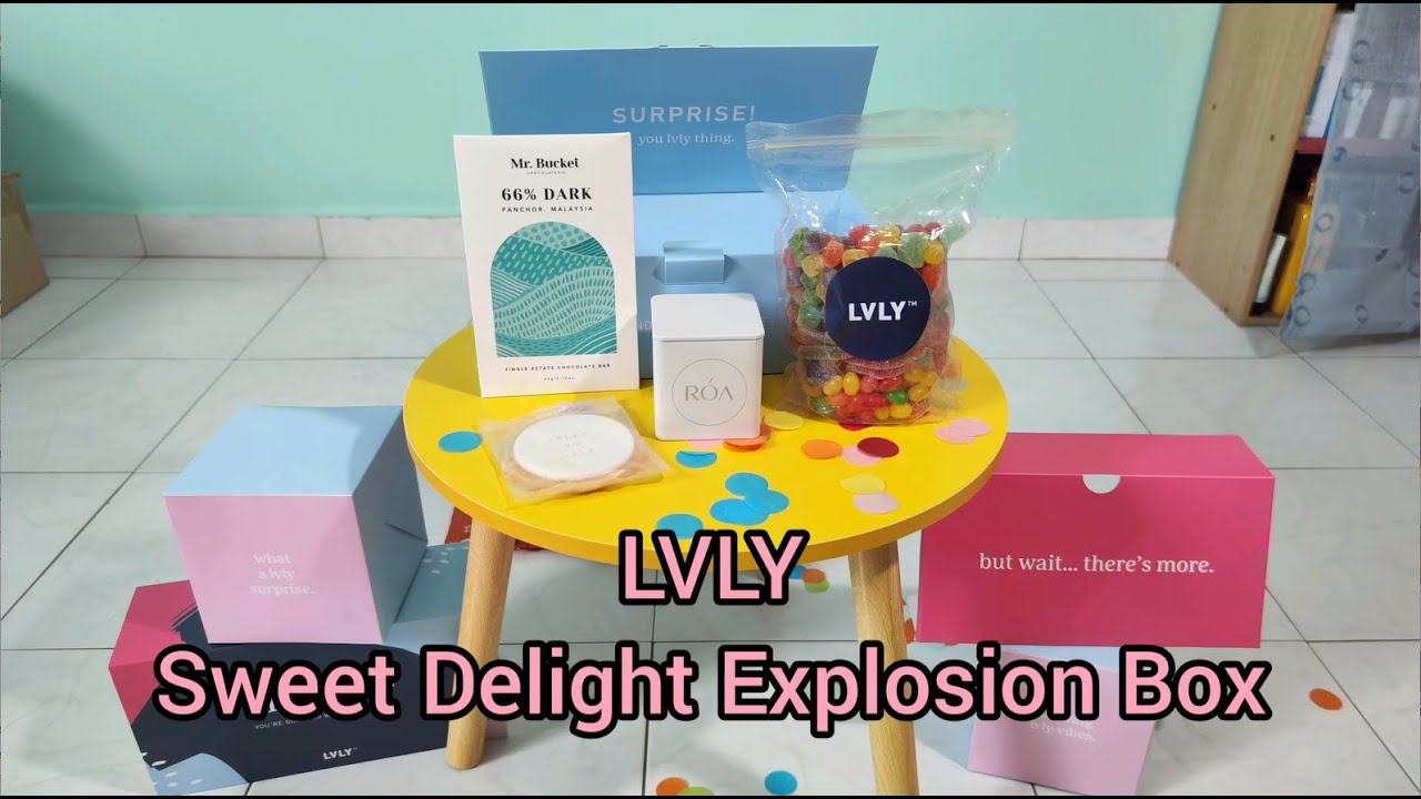 LVLY Sweet Delight Explosion Box - YouTube
