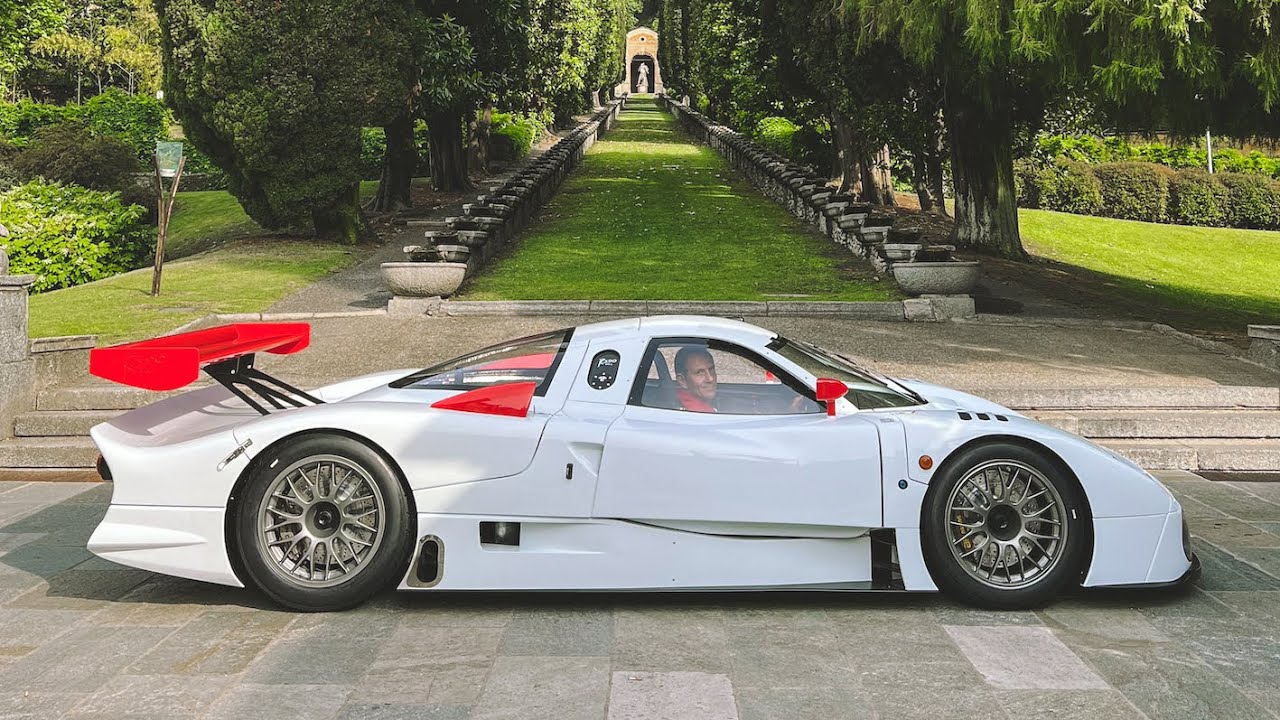 This is the ROAD LEGAL 1998 Nissan R390 GT1 - Villa d'Este 2022 - YouTube