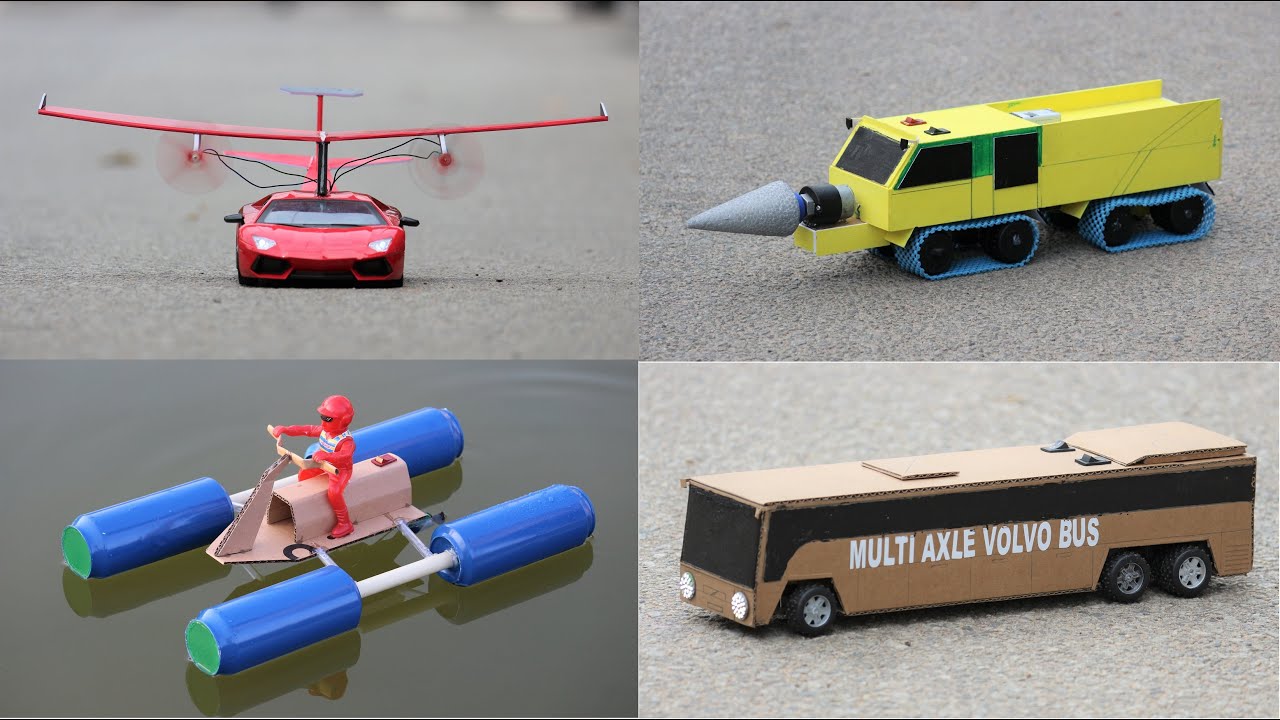 4 Amazing Things You Can Do It Compilation - 4 Compilation Simple Toys ...