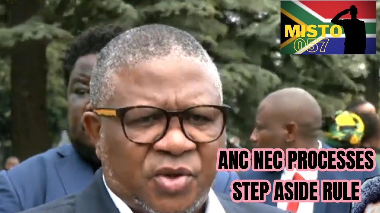 ANC FIKILE MBALULA ON STEP ASIDE RULE BEING CLEAR "NOT IN OUR NAME ...