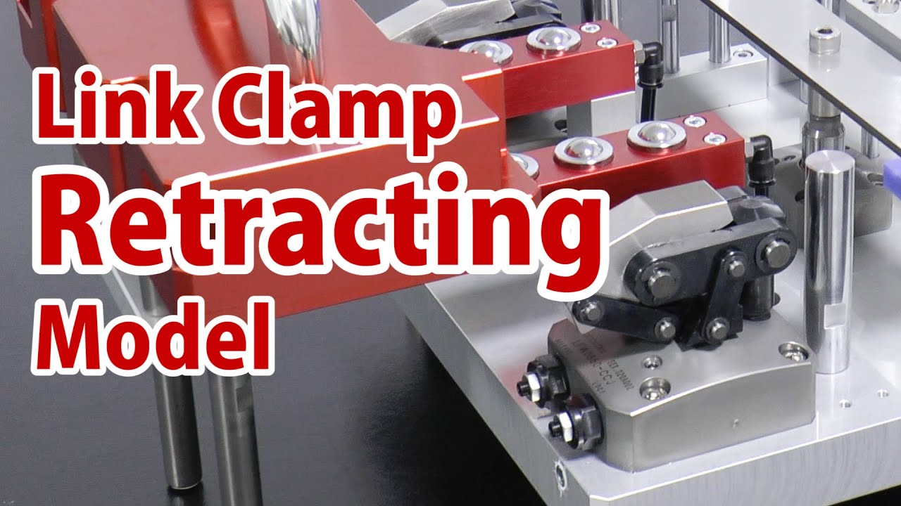 【KOSMEK】Link Clamp -Retracting model [ Built-in Sensing Valve ] (model ...