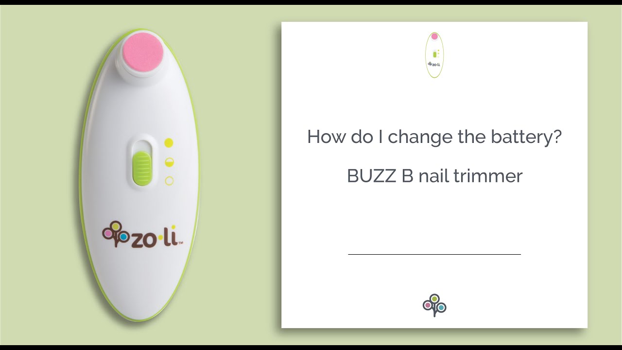 Replacing your BUZZ B battery - YouTube