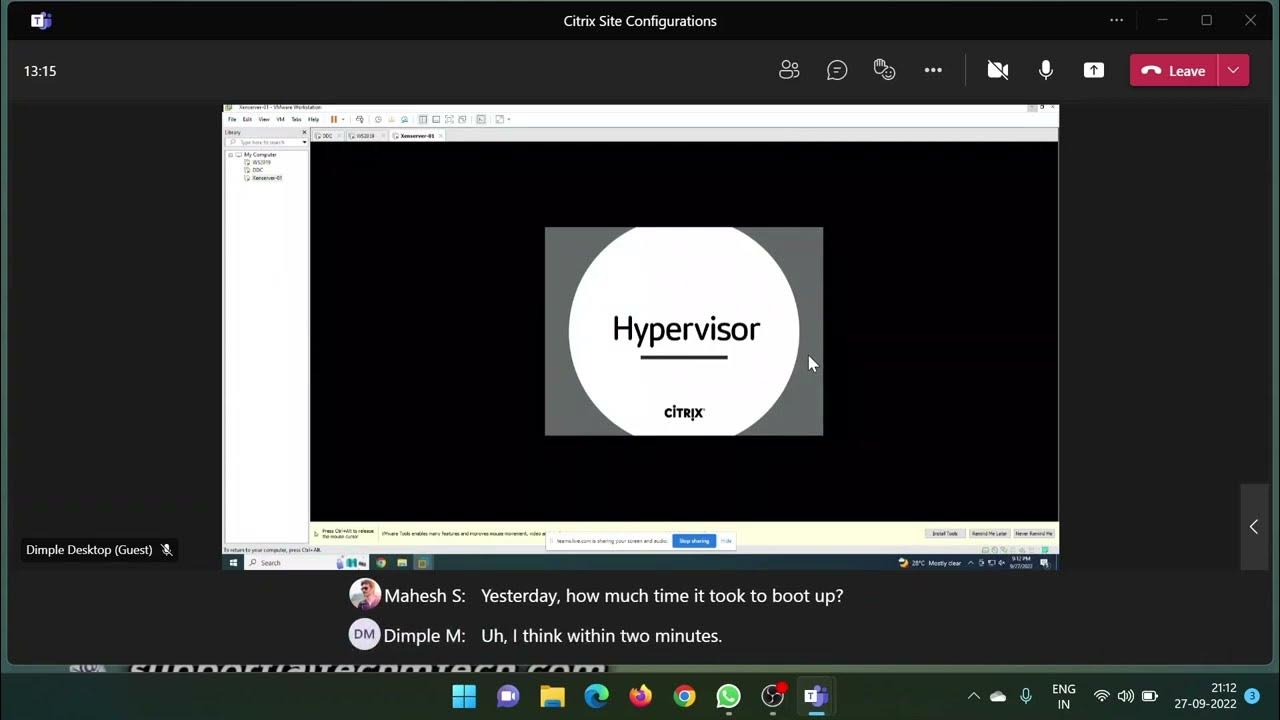 Creating VM on Citrix Hypervisor & Configuring Site - YouTube